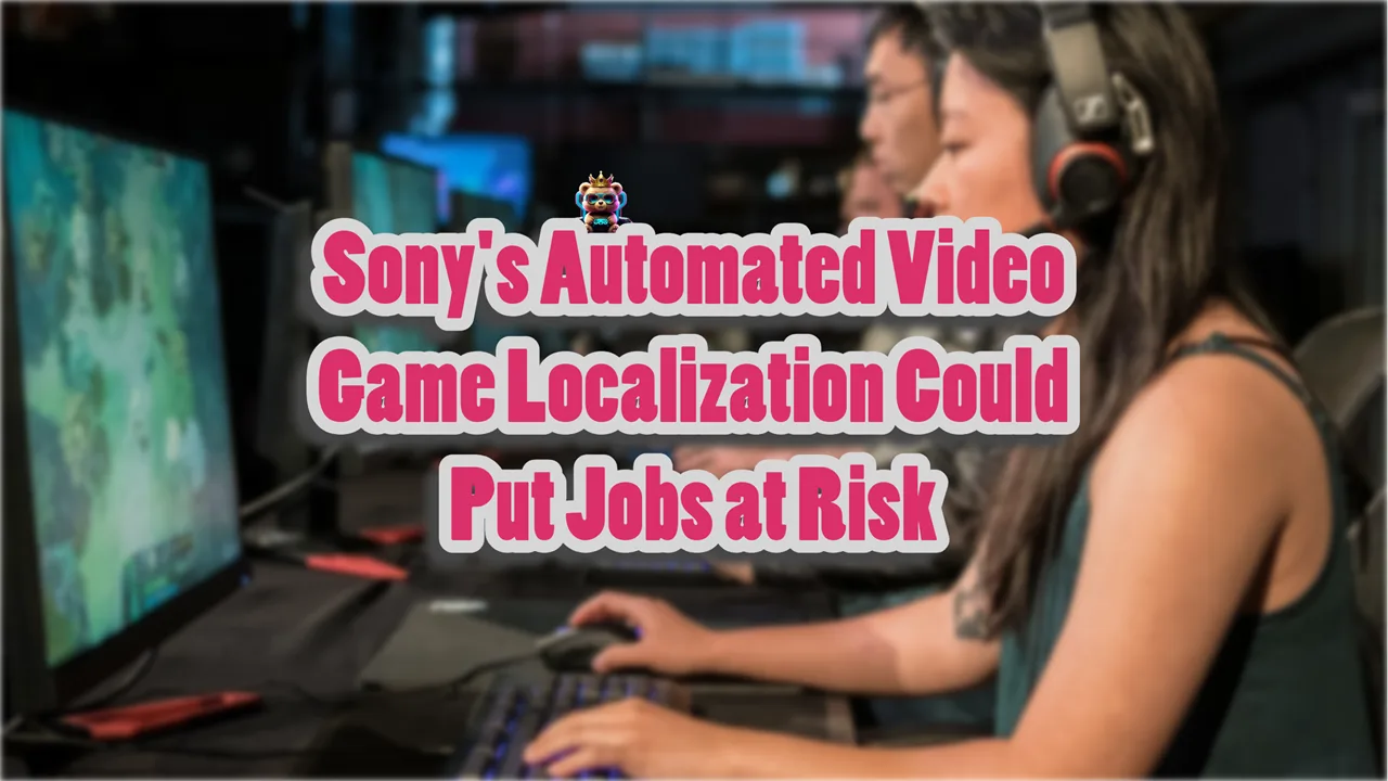 Sony's Automated Video Game Localization Could Put Jobs at Risk