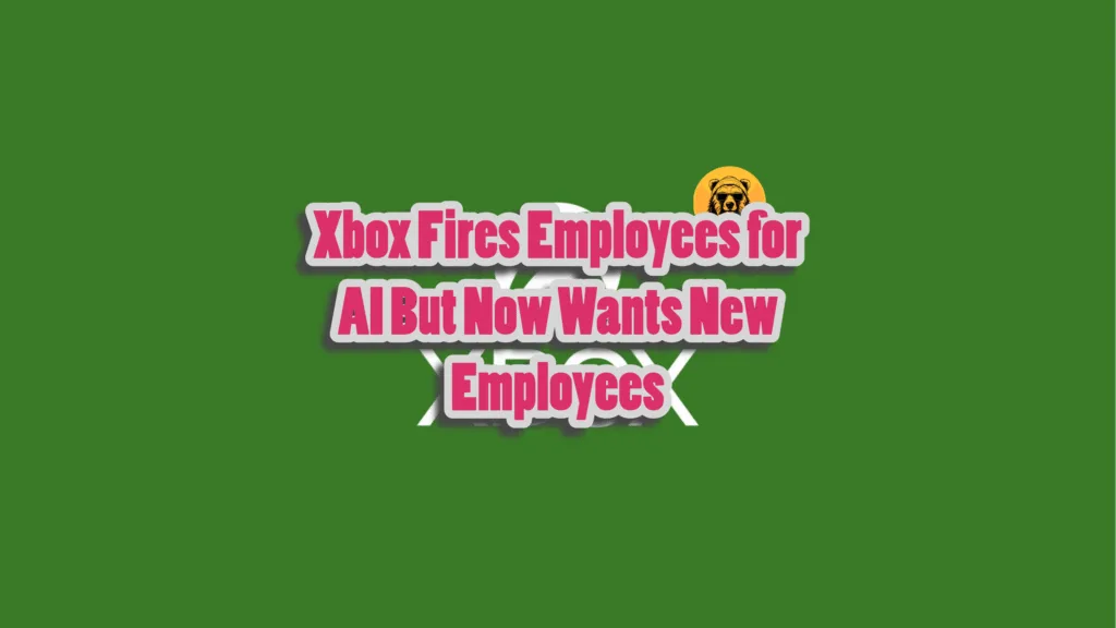 After Firing 9000 Employees for AI, Xbox Graphics Department Shares ...