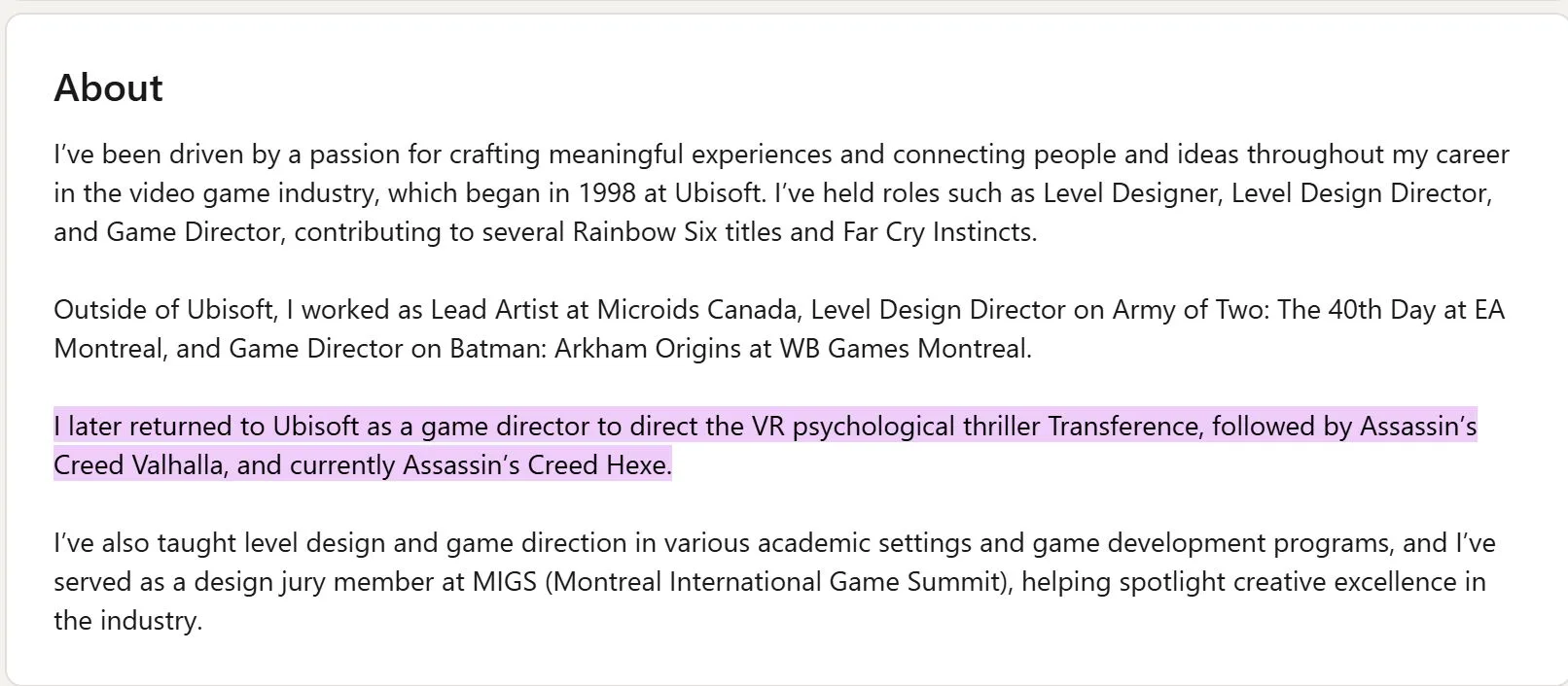 Assassin's Creed Hexe Development Is Being Led By Batman Arkham Origins ...